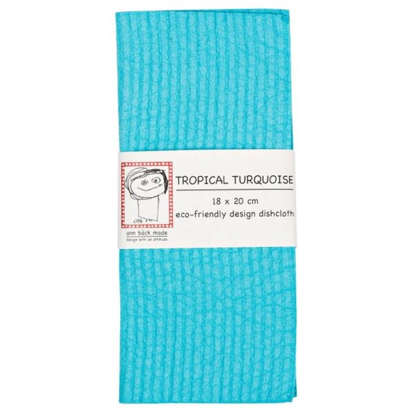 Ann Bäck Tropical Turquoise keittiöliina - Chez Marius
